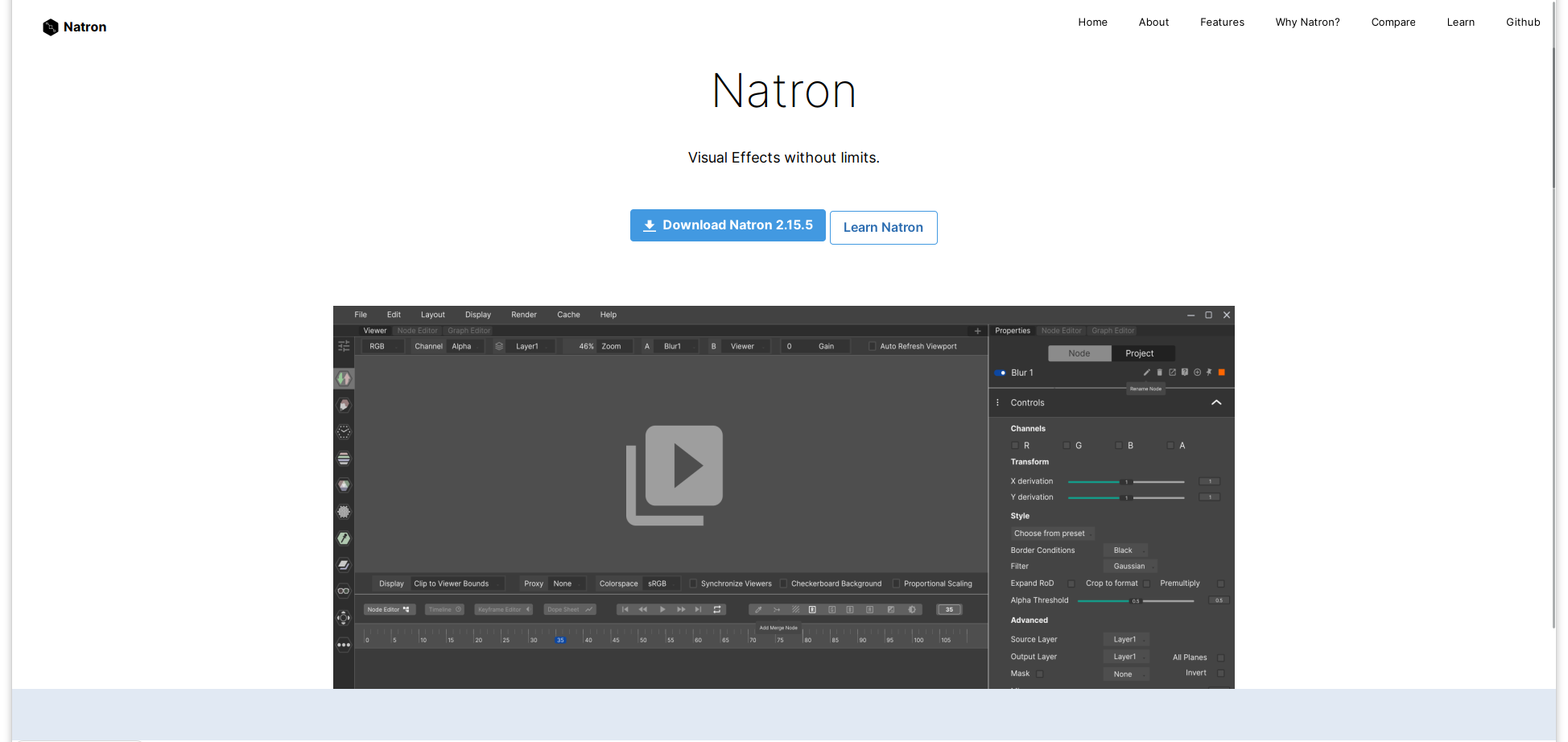 Natron UI (Re-)Design Proposal - Natron - discuss.pixls.us
