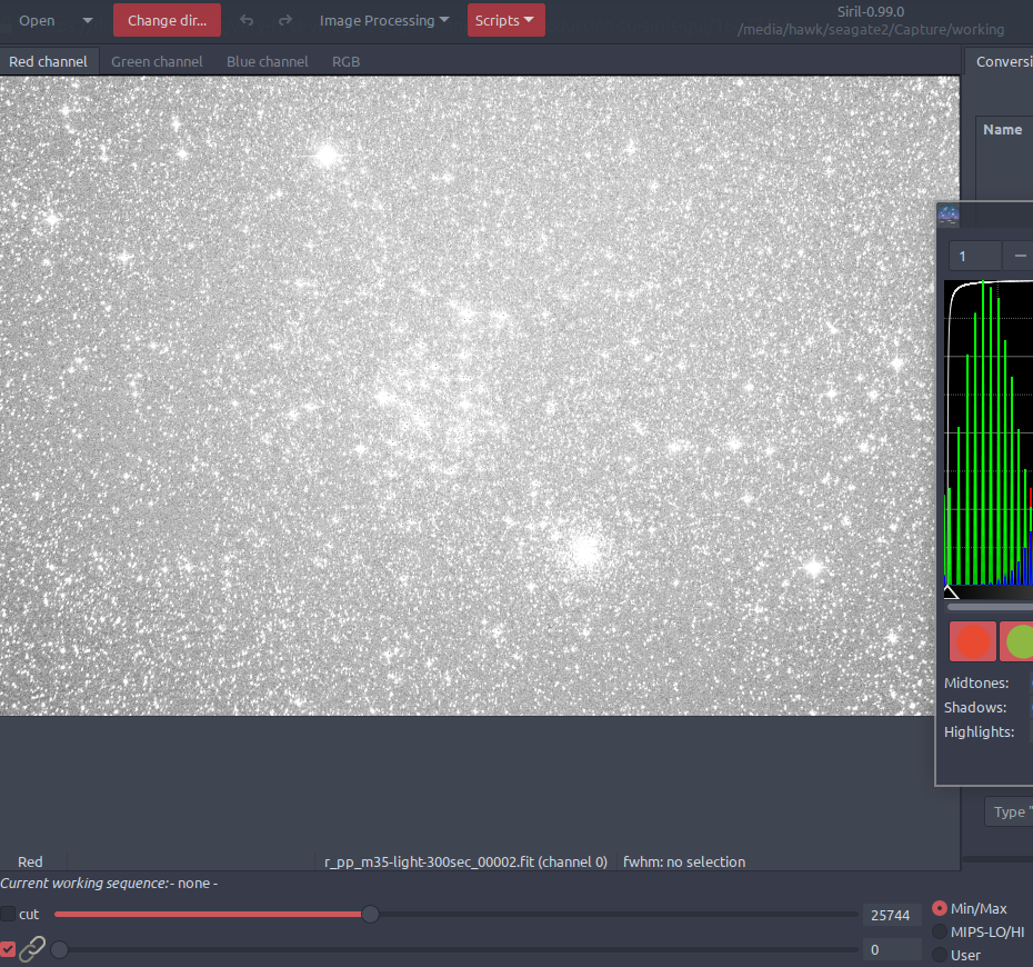 Very first video in English language: Introduction to siril's GUI ...